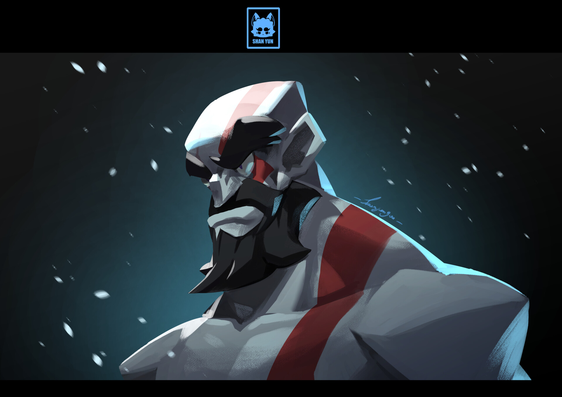 ArtStation - Kratos and a Devil