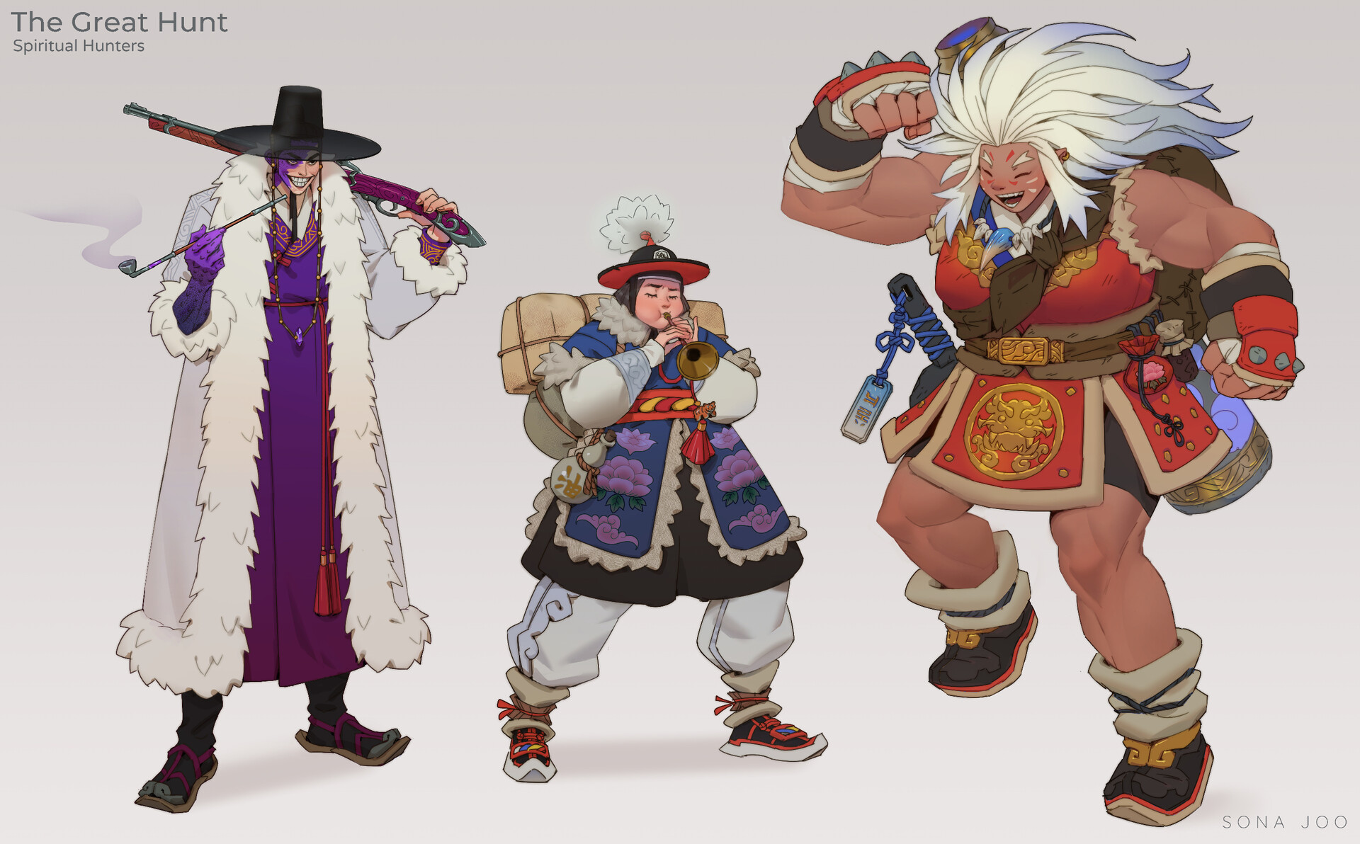 Sona Joo - The Great Hunt: Spiritual Hunters of the Cursed Ice Age