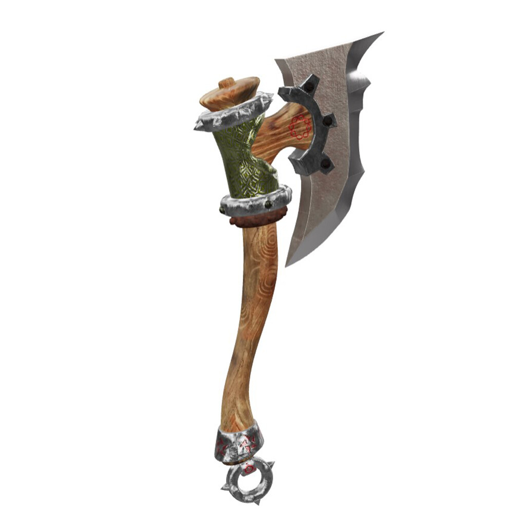 ArtStation - 3D Axe Model