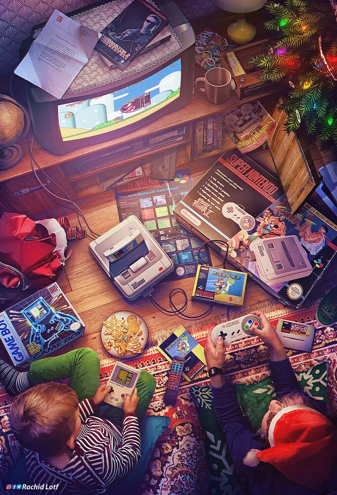 ArtStation - Xmas 1991 - Super Nintendo
