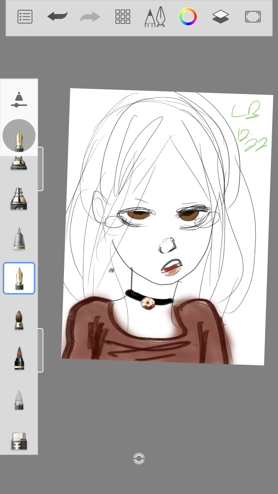 ArtStation - Edgy horrorcore sona