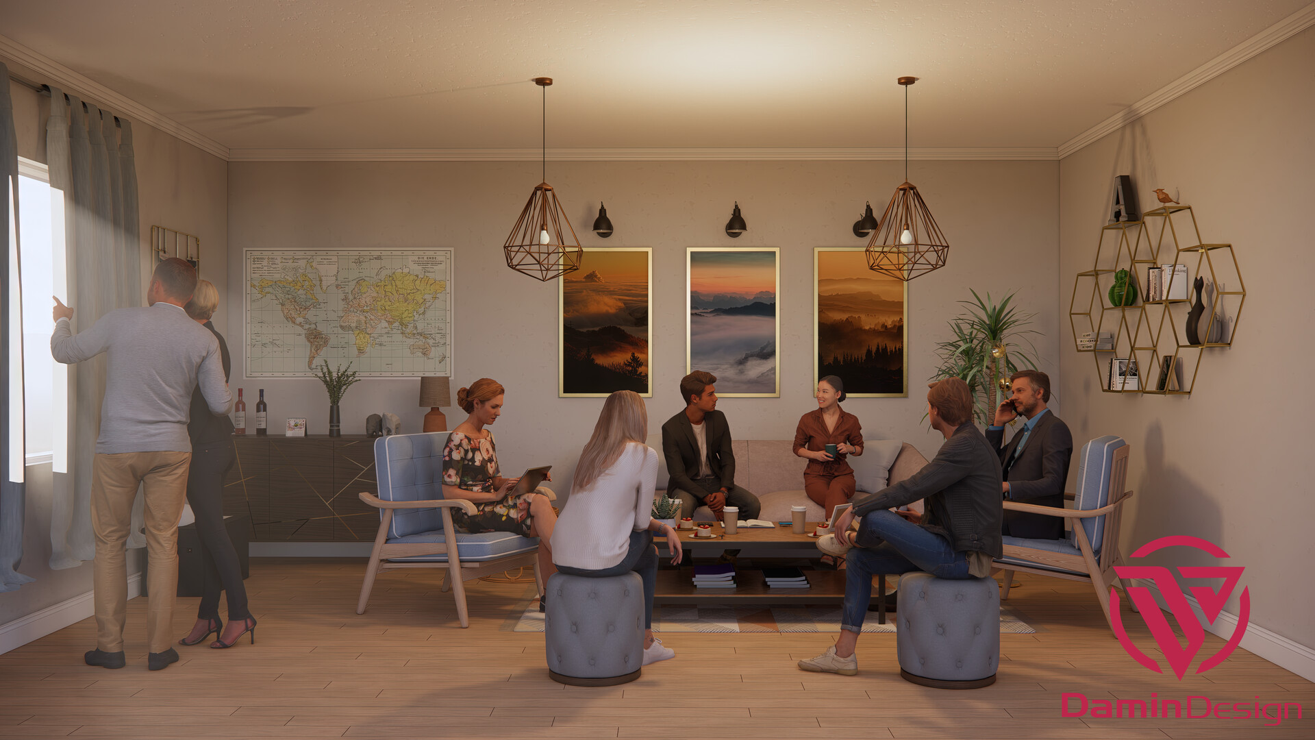 ArtStation - Living Room