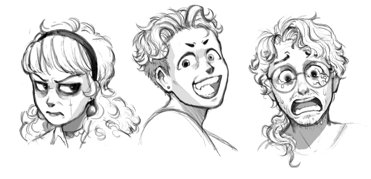 ArtStation - Facial Expressions