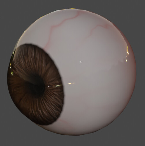ArtStation - Eyeball Materials Practice