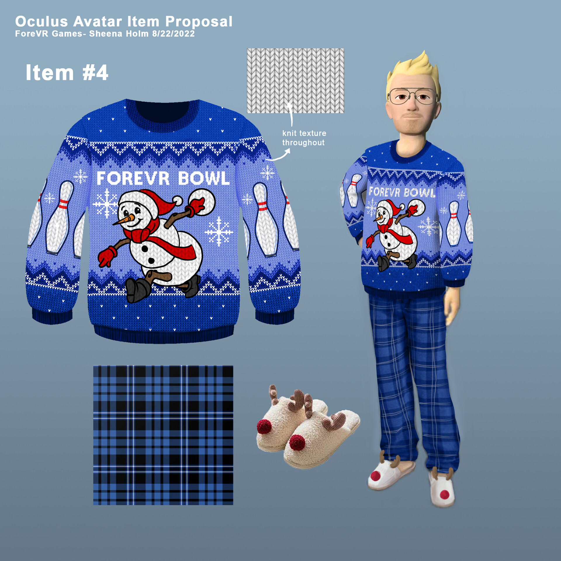 Sheena Holm - VR Avatar Outfits