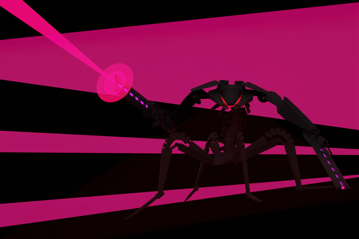 ArtStation - Spider Mech