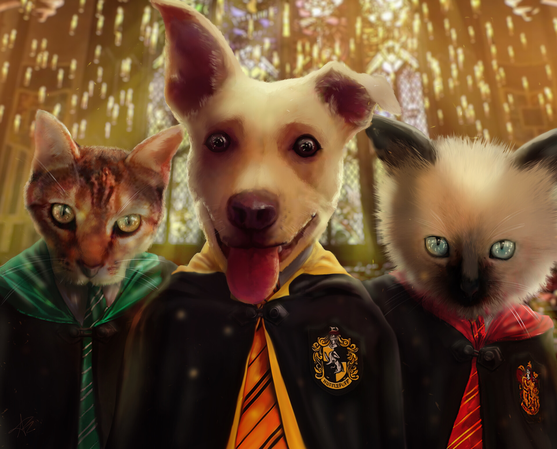 ArtStation - Trouble Trio