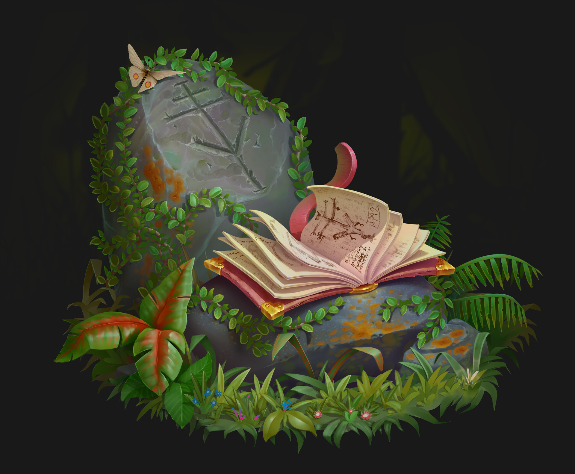 ArtStation - the priestly stone