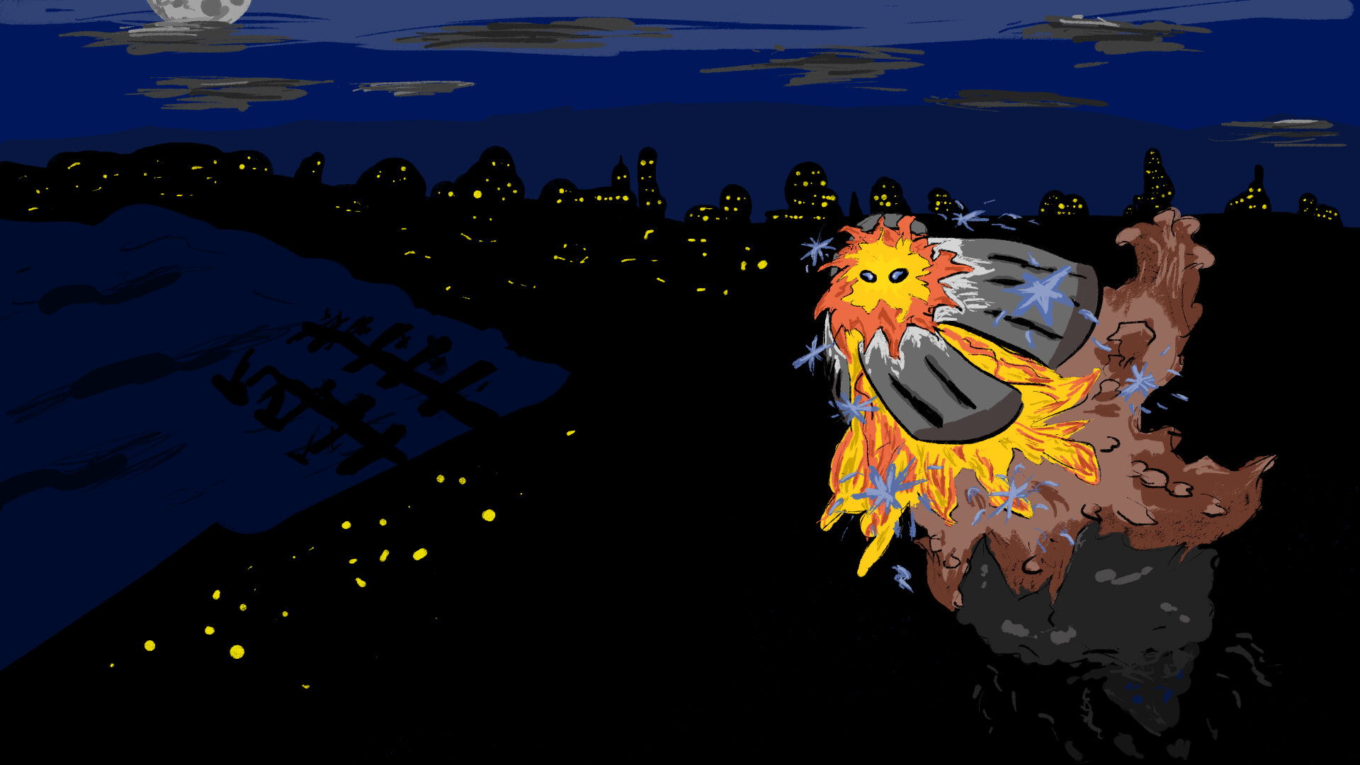 ArtStation - A bombastic crispy wispy