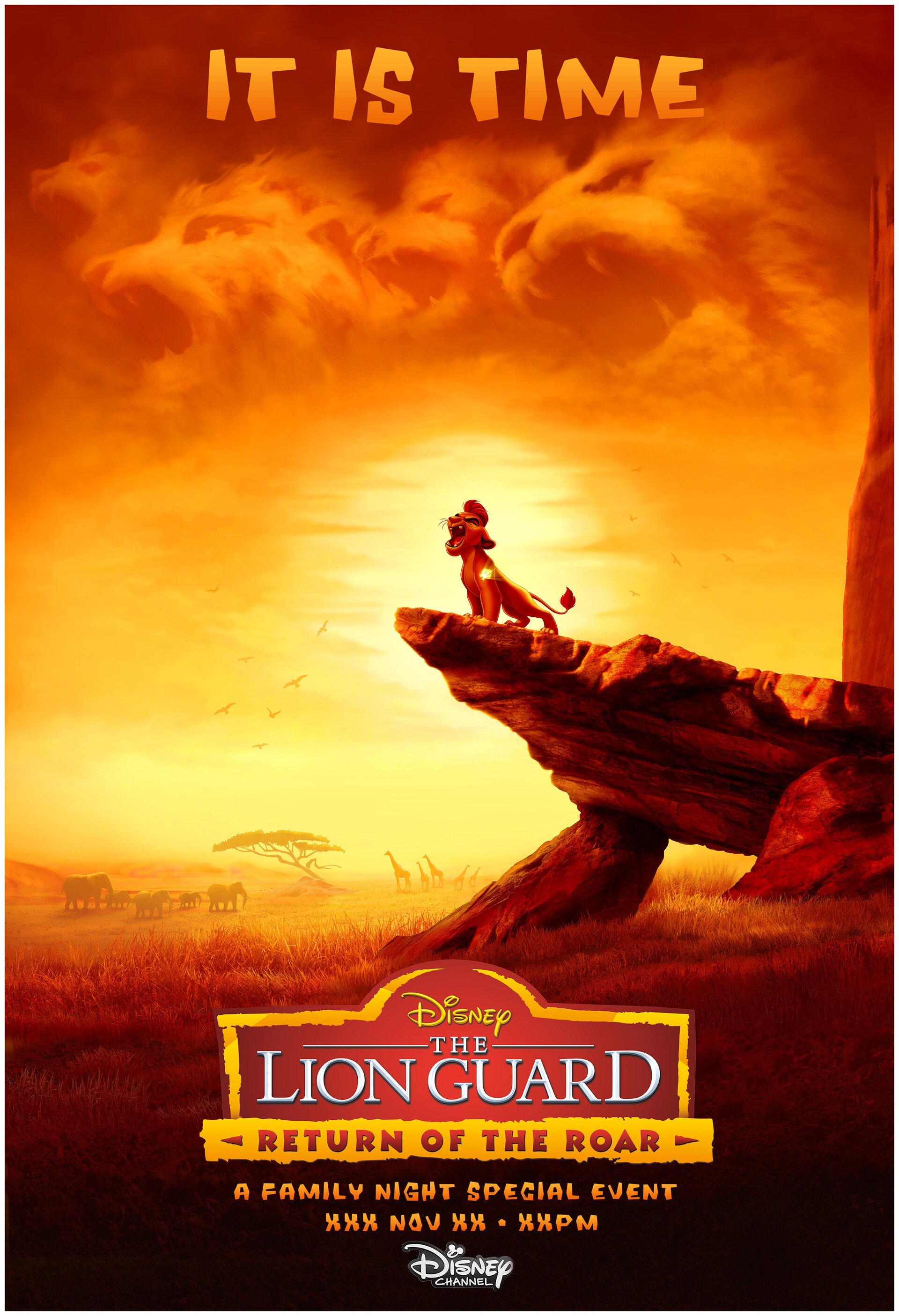 ArtStation - Disney LionGuard Movie Poster