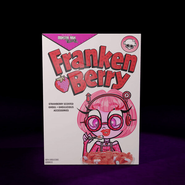 ArtStation - Monster High x Cereal Monsters - Frankenberry