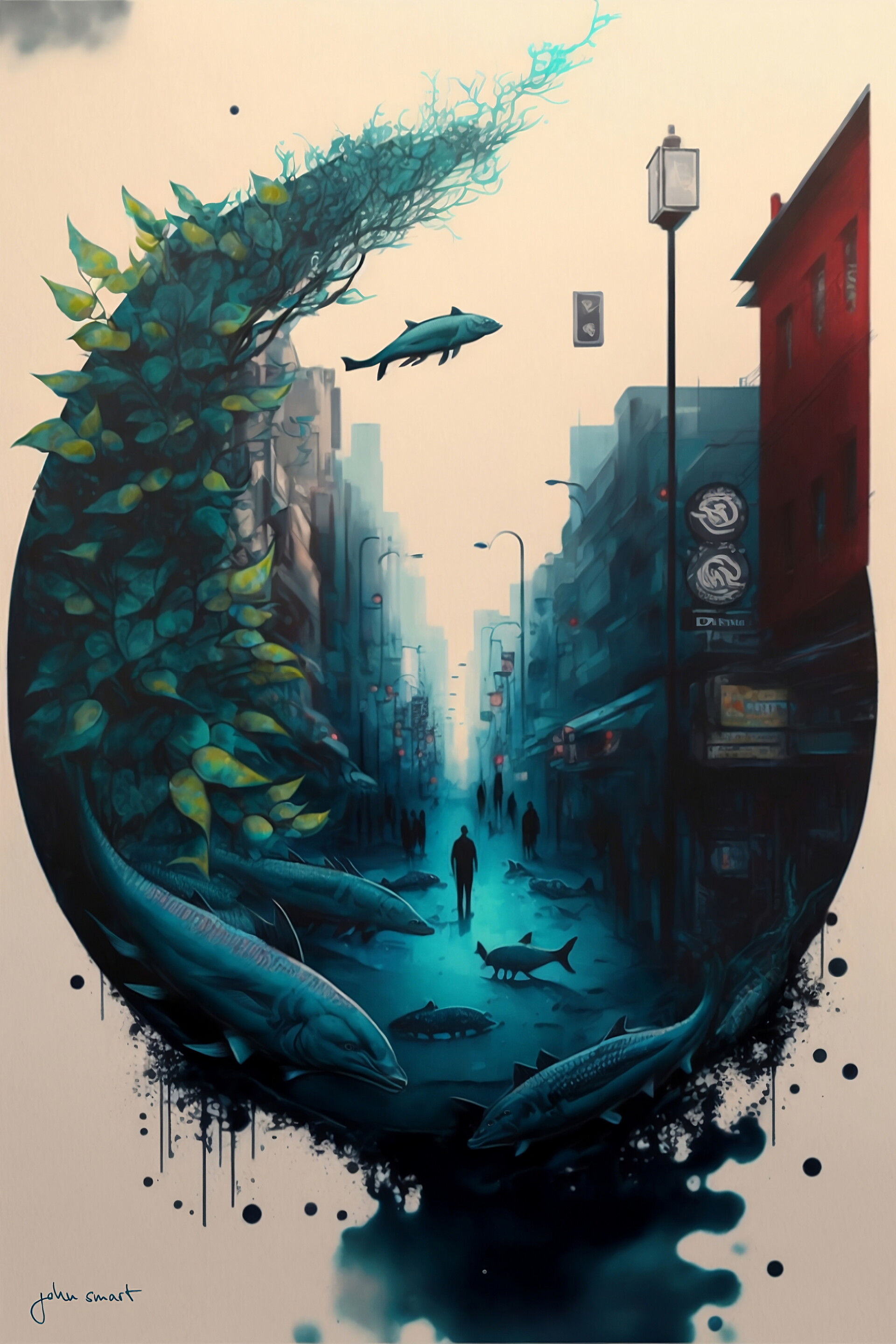 ArtStation - one of a hundred millions, john smart, midjourney_ai 2022