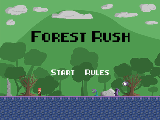 ArtStation - Forest Rush (School Assignment)