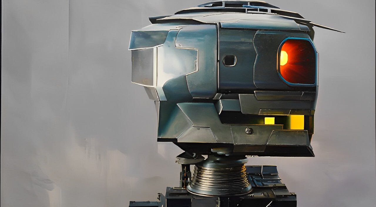 ArtStation - Sci-fi robot, futuristic fiction