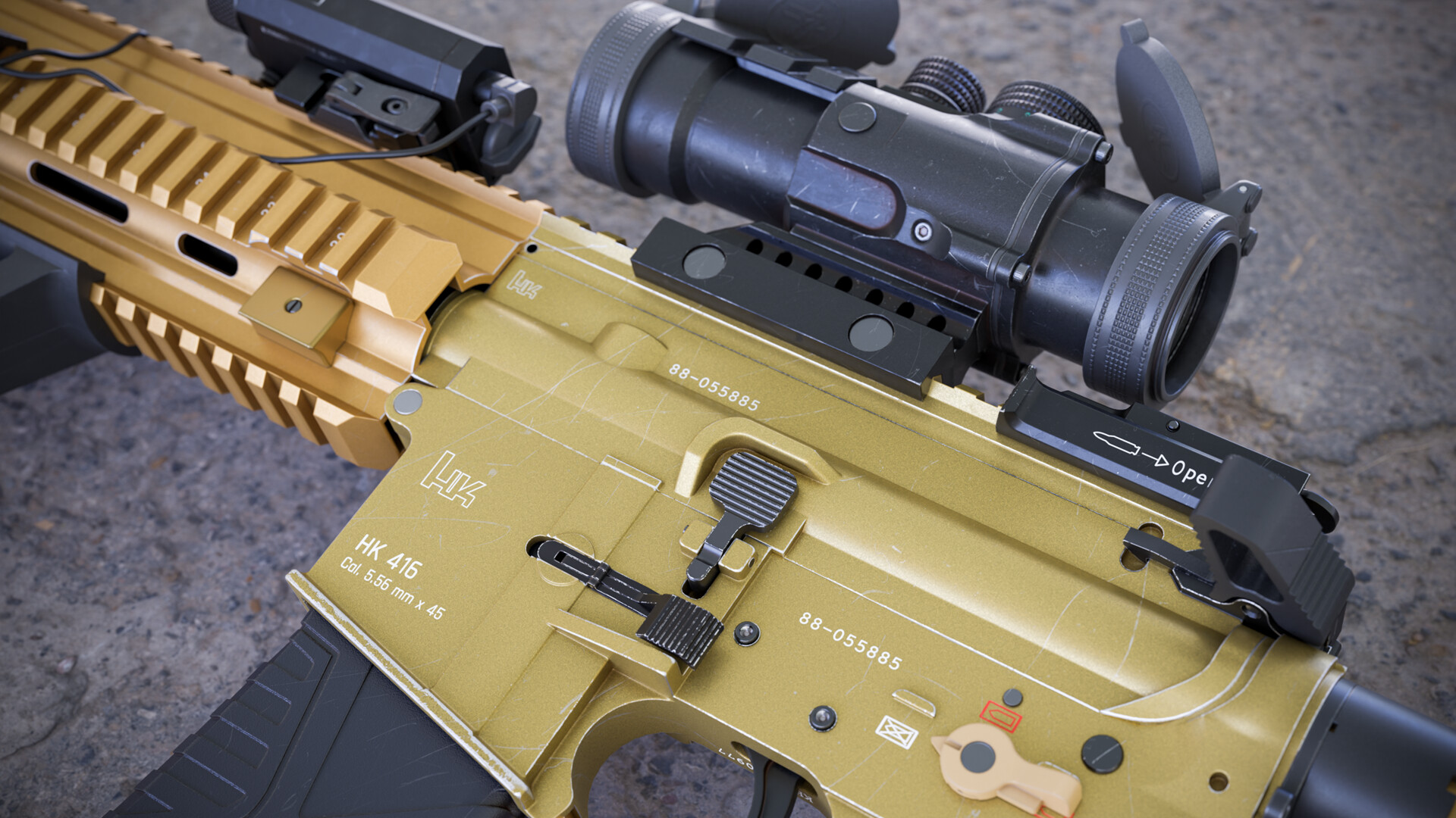 Zhmudenko Yevhen - HK416 (Custom)