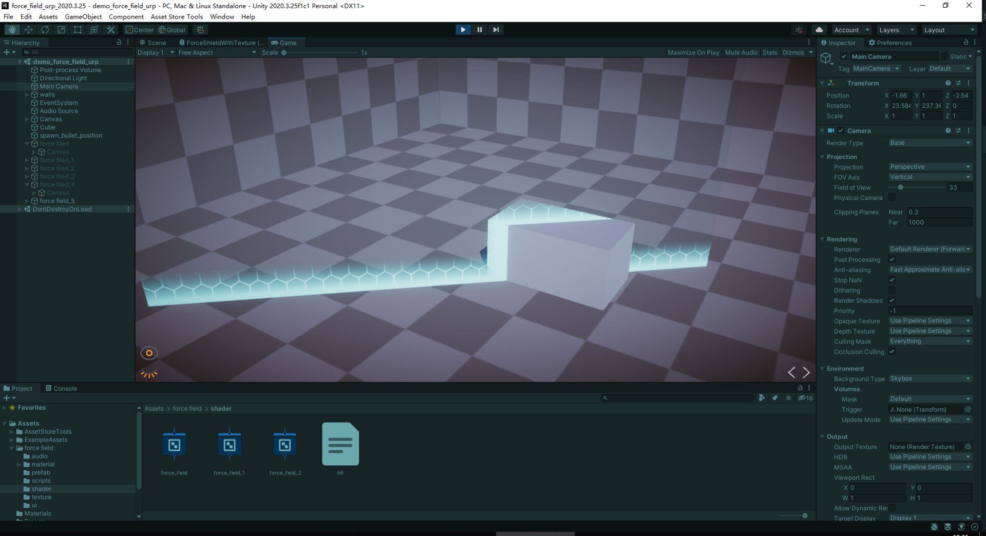 Easy Game Studio - Unity VFX - Force Field - Downloadable