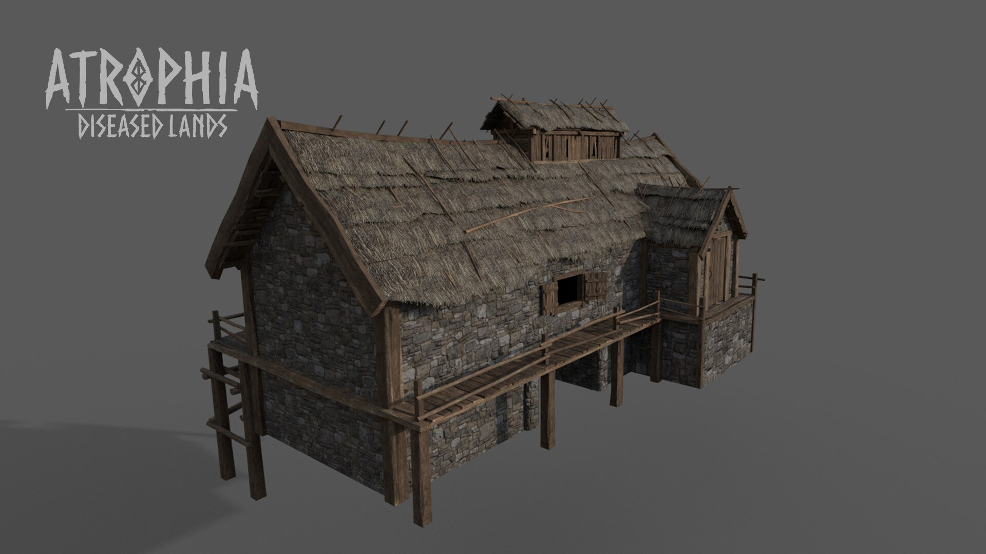 ArtStation - Medieval stone houses