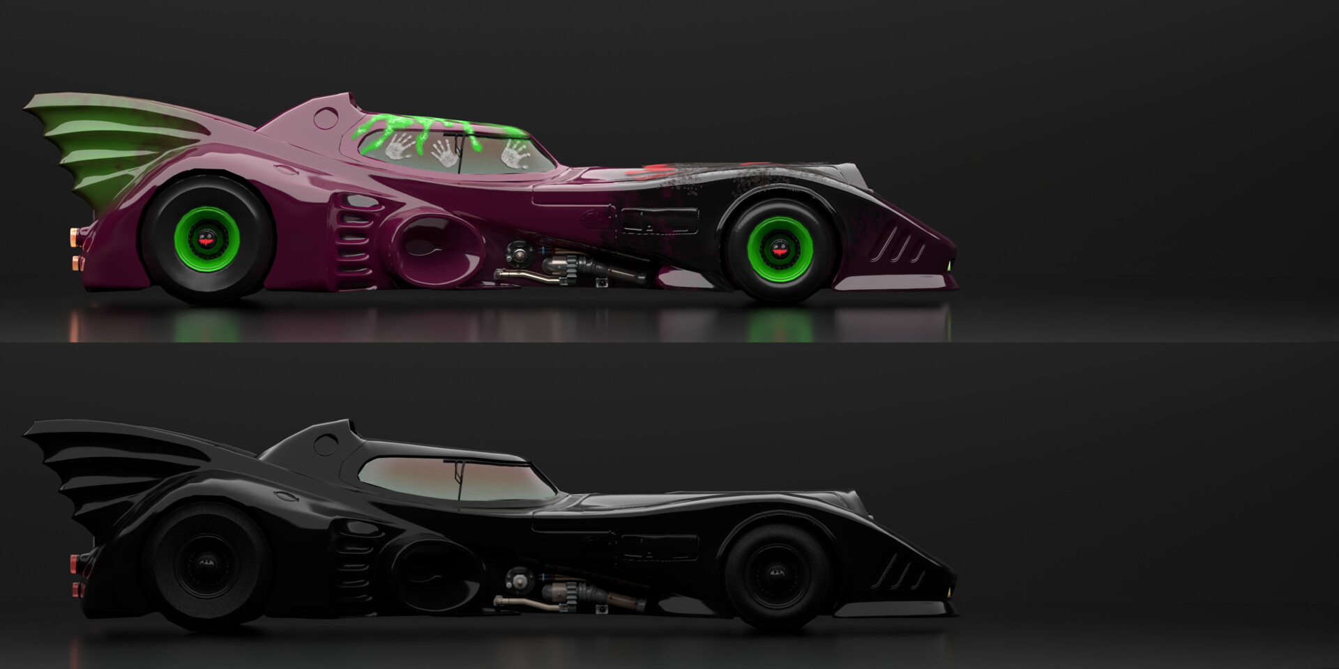 Weylan Weylan - Batmobile 1898 Game Art