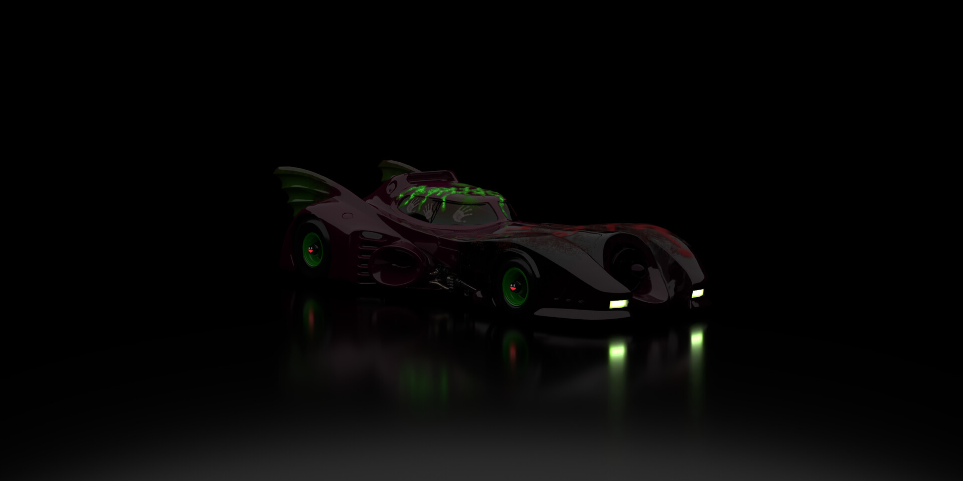 Weylan Weylan - Batmobile 1898 Game Art