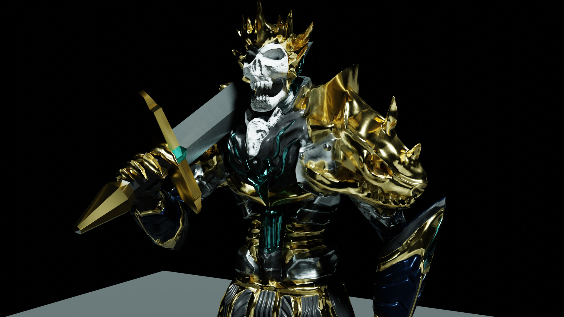 ArtStation - Skull Knight