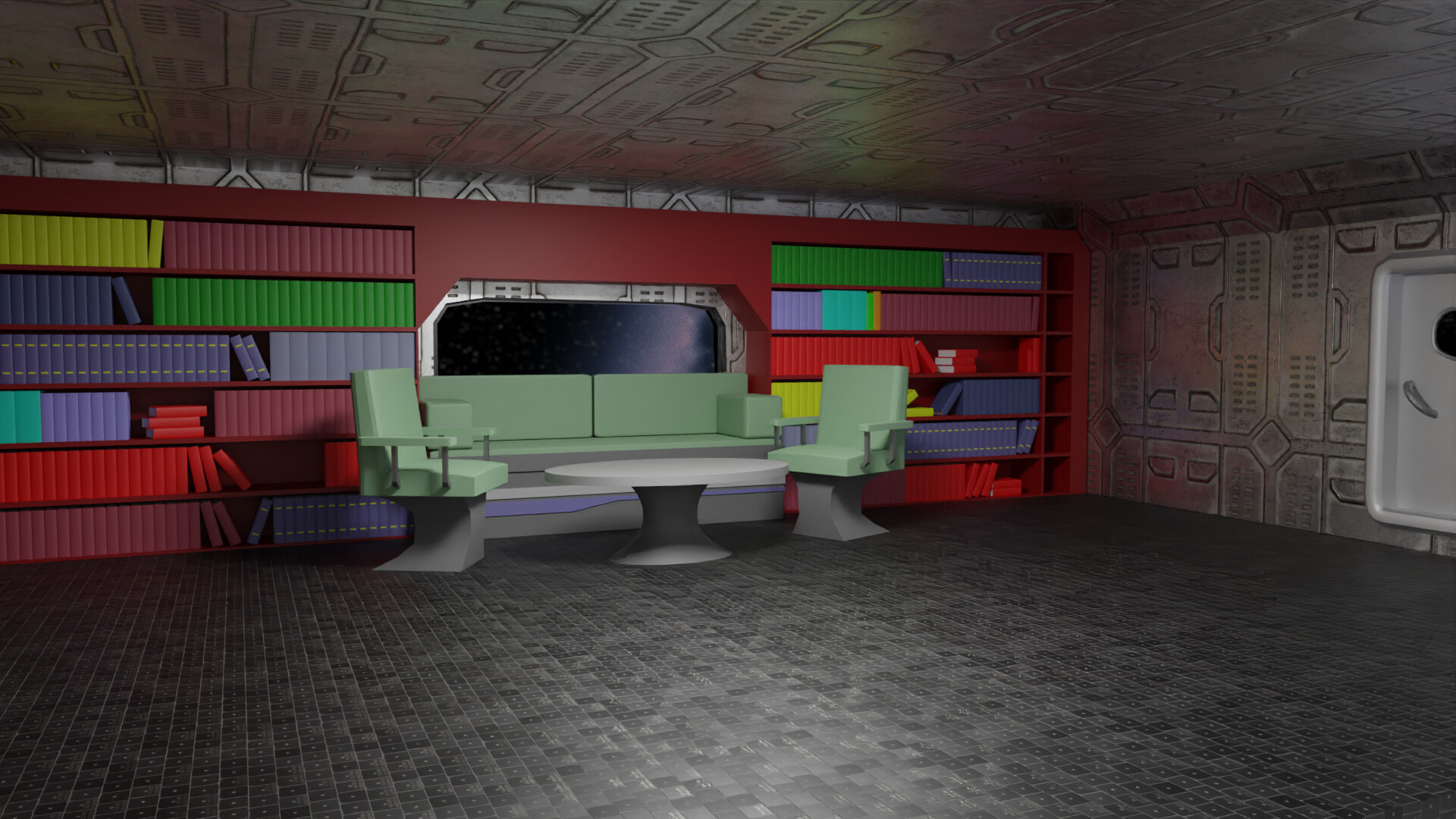 ArtStation - Spaceship Rooms