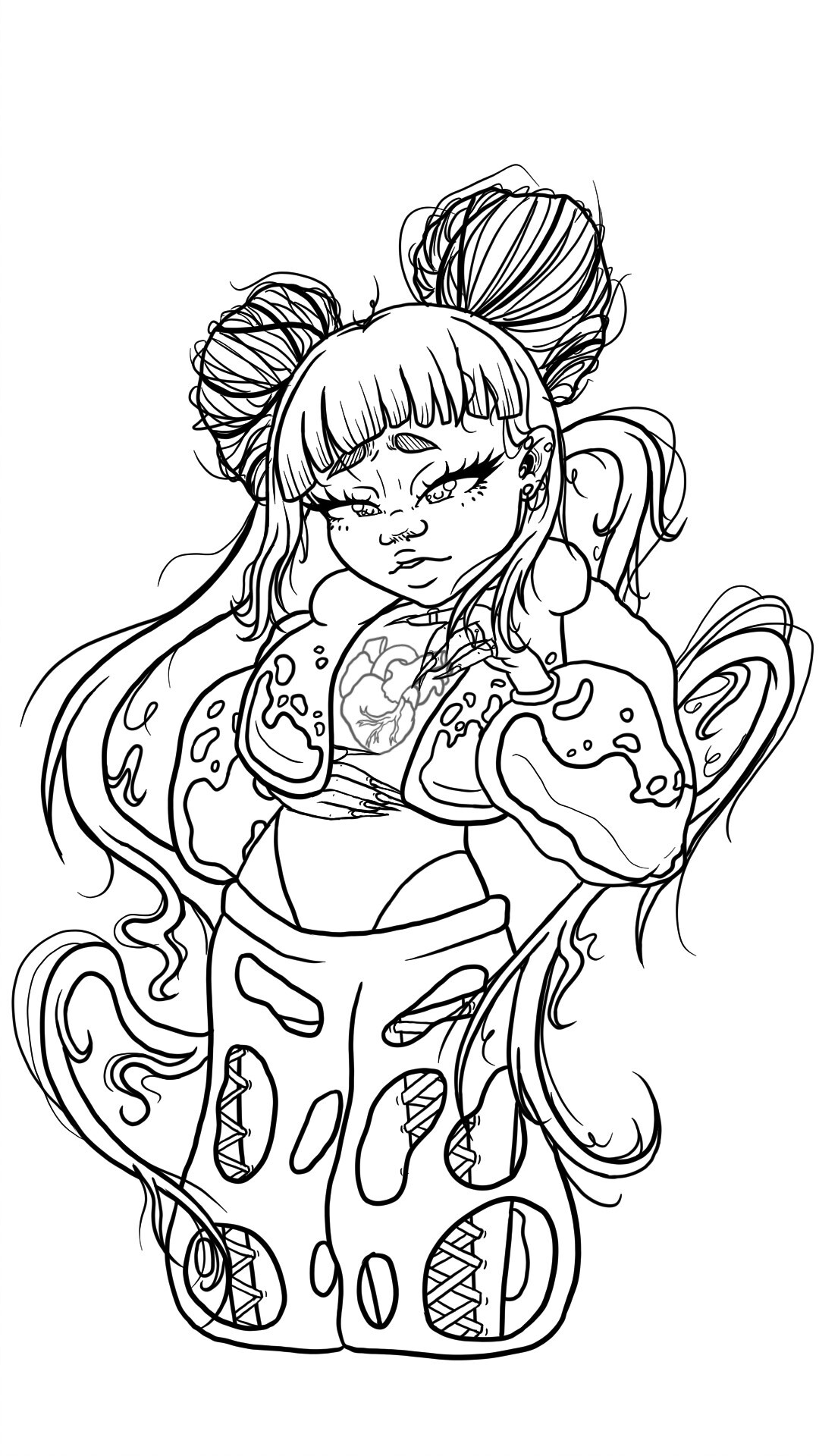 coloring pages lava lamp