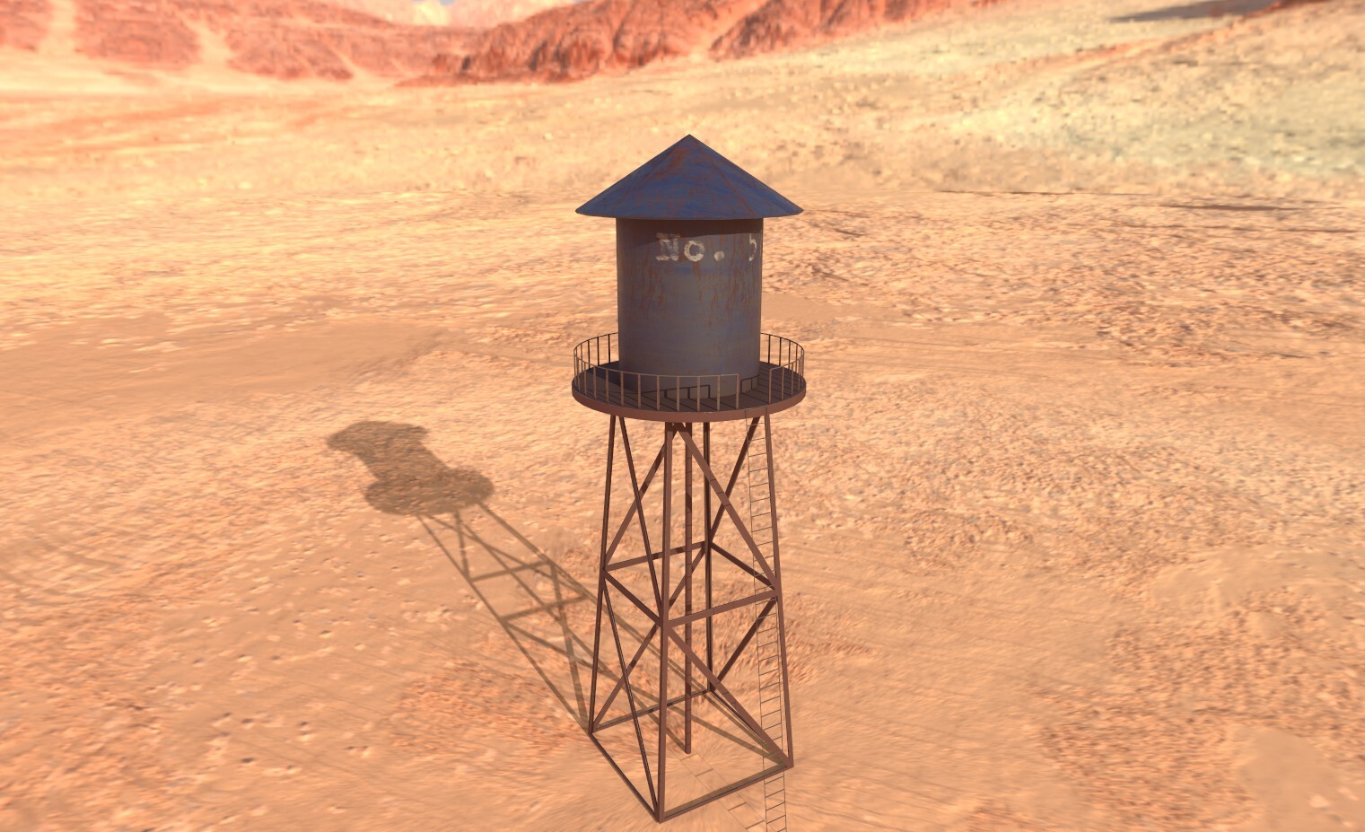 ArtStation - water tower