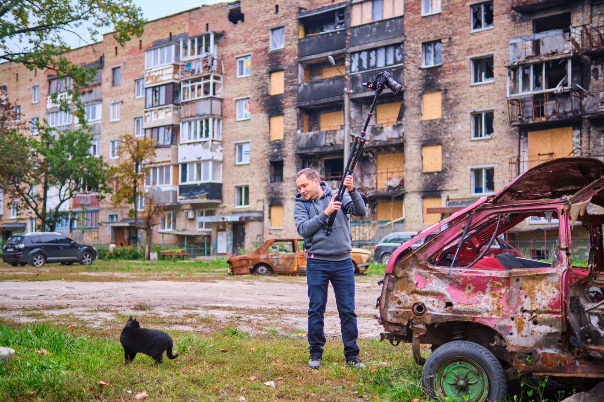 Sergii Rudavin - ZAZ Tavria destroyed in Irpin. Ukraine 2022