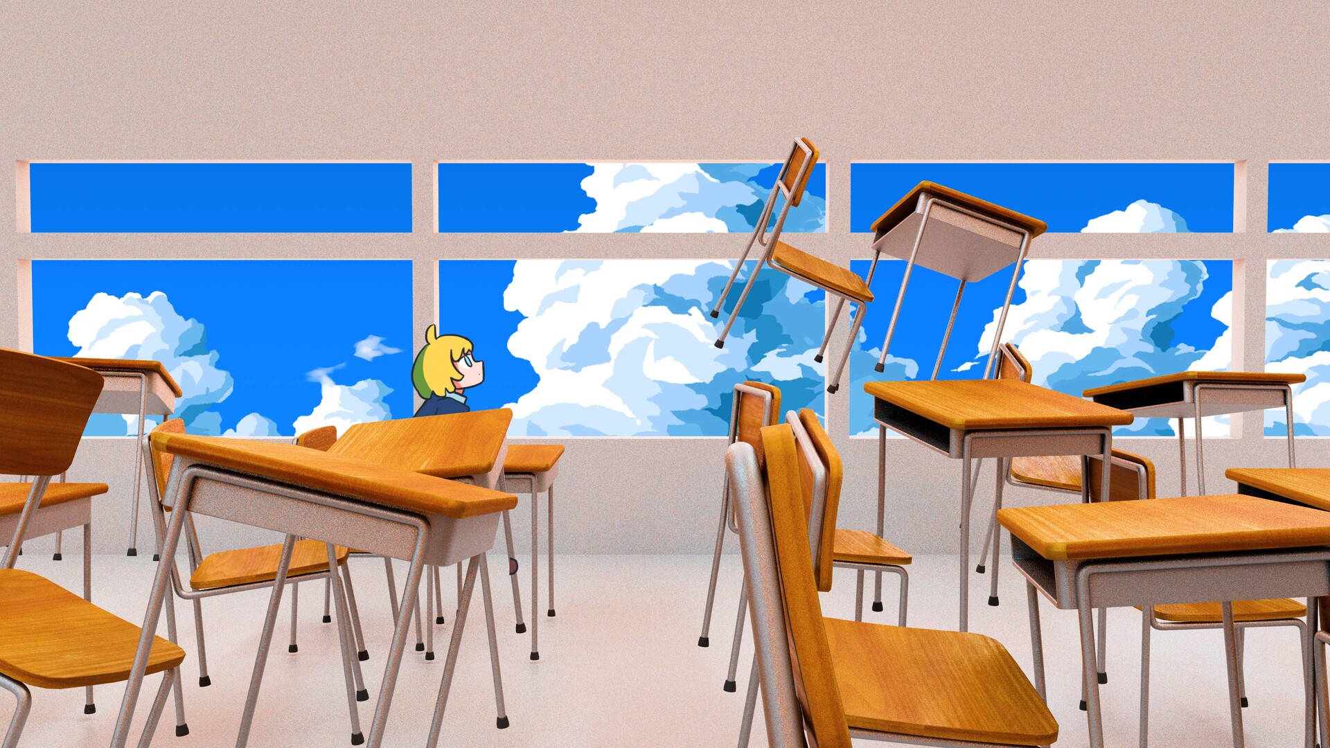 ArtStation - ClassRoom