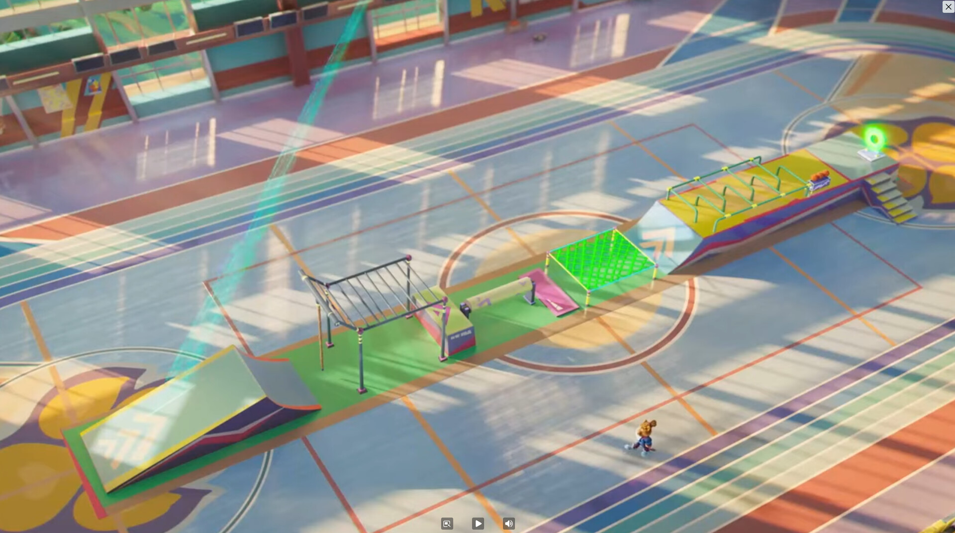 ArtStation - Obstacle course for animation Match: https://www.youtube ...