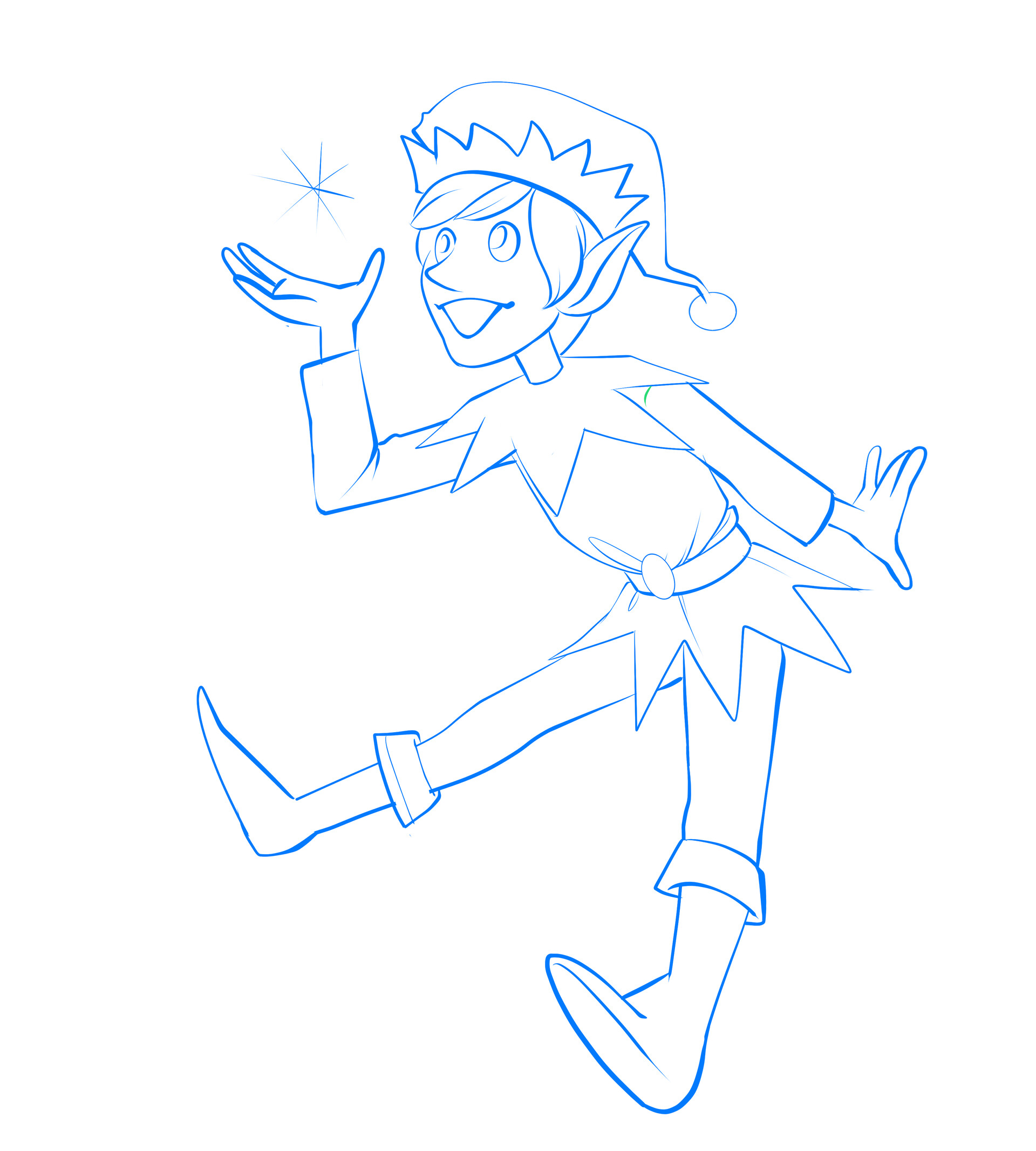 how to draw easy jack frost