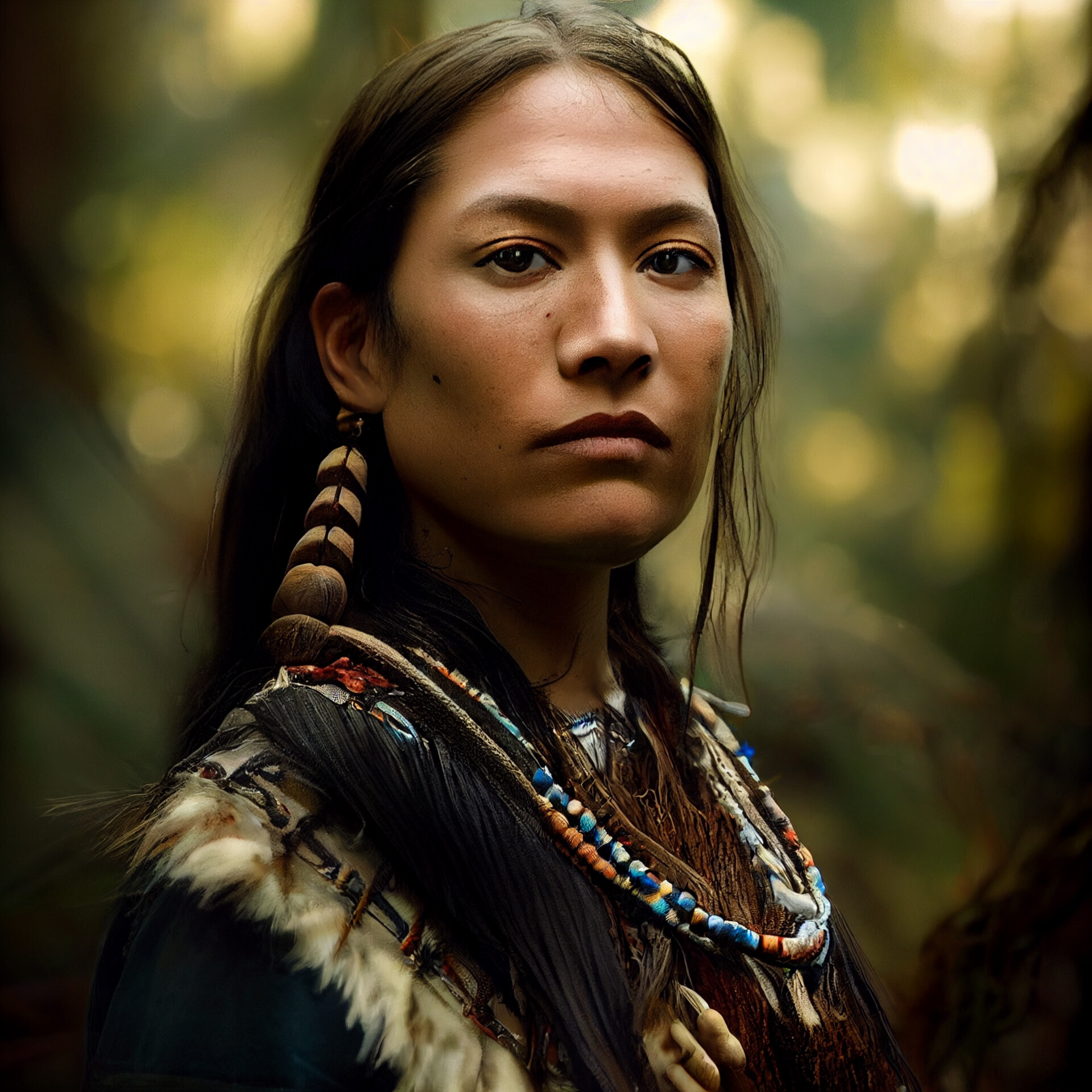Modern Native American Girl Modern Native American Girl