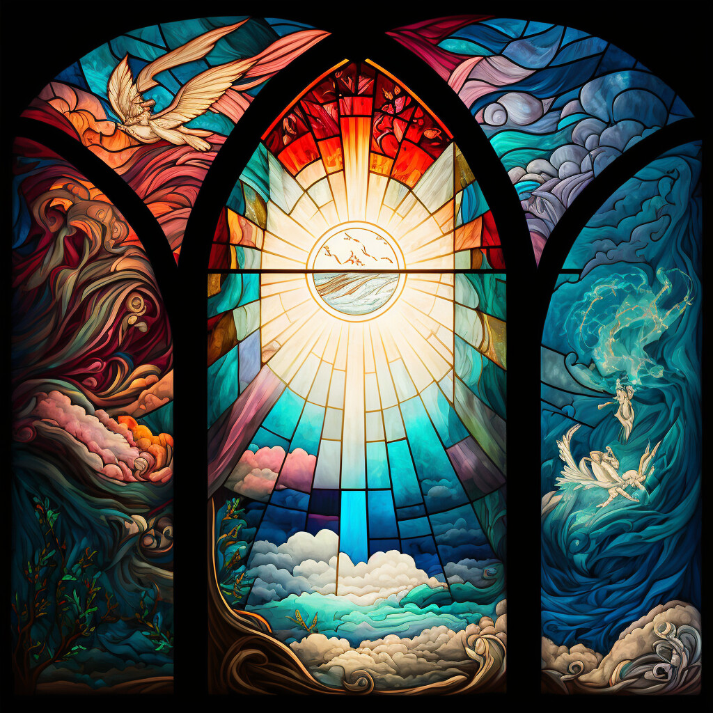 ArtStation - Heavenly Stained Glass