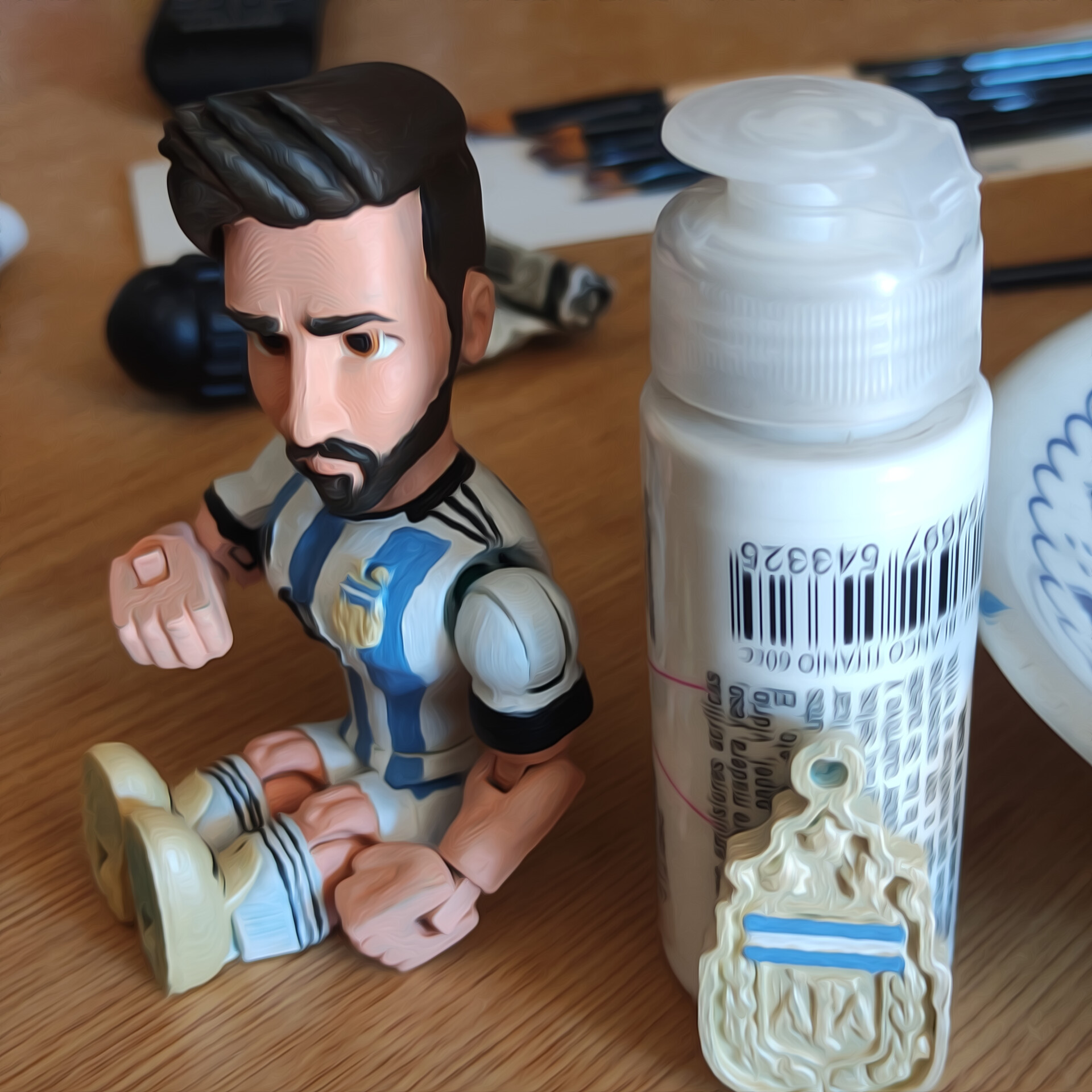 ArtStation - Leo Messi para imprimir en 3D