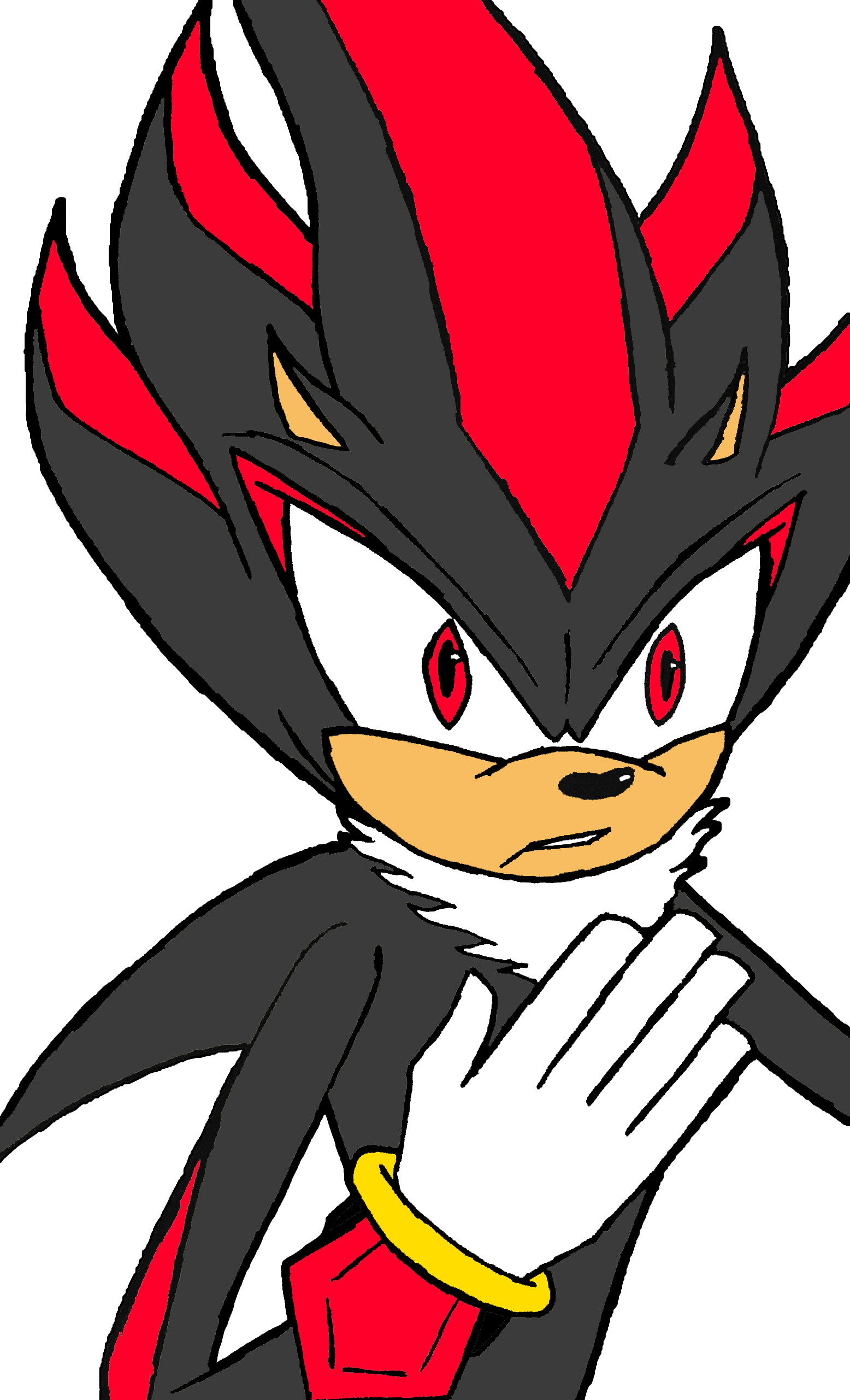 ArtStation - Shadow the hedgehog (Fighting pose) + Alternatives