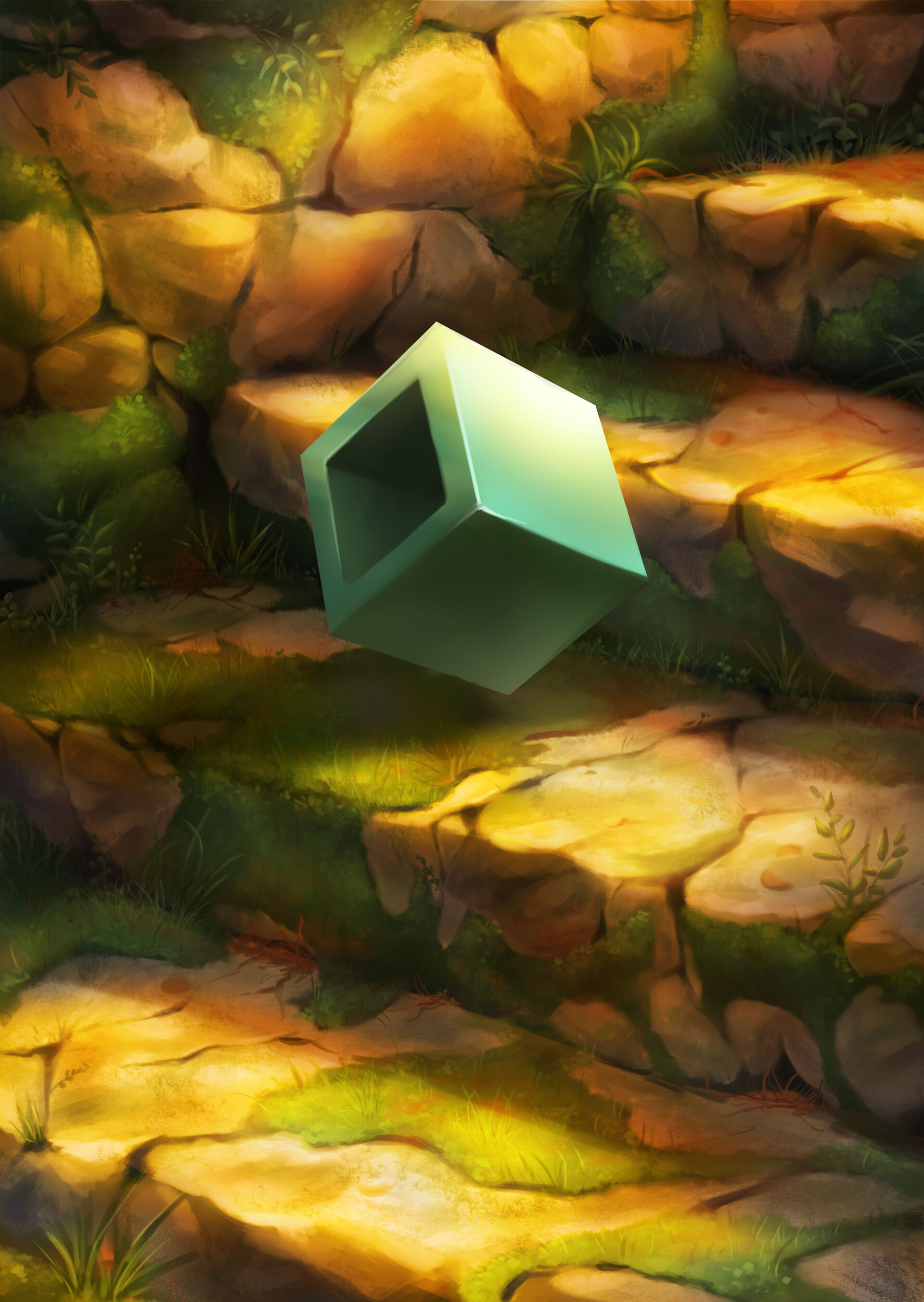 ArtStation - Material Cube Studies