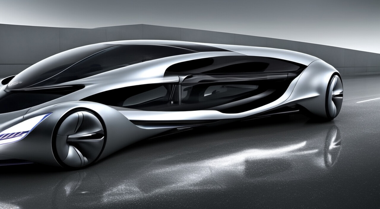 ArtStation - Car in ultra futurism