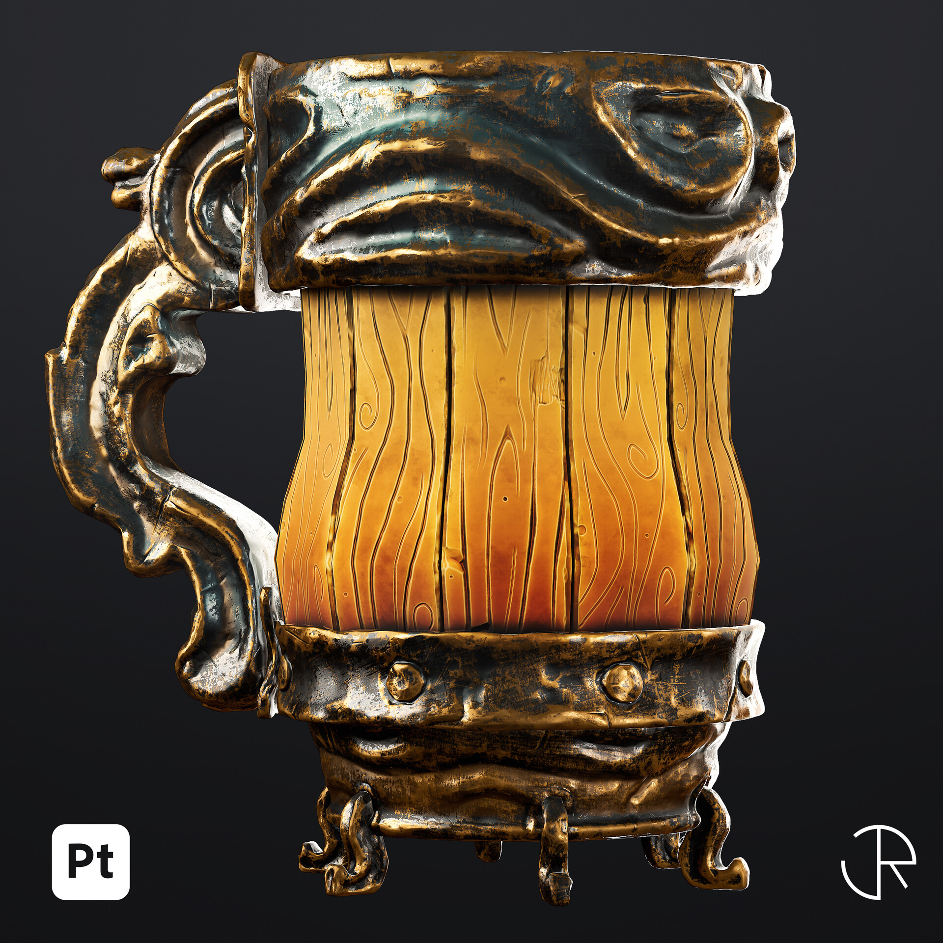 Javad Rajabzade - Substacne Painter Stylized Mug Tutorial