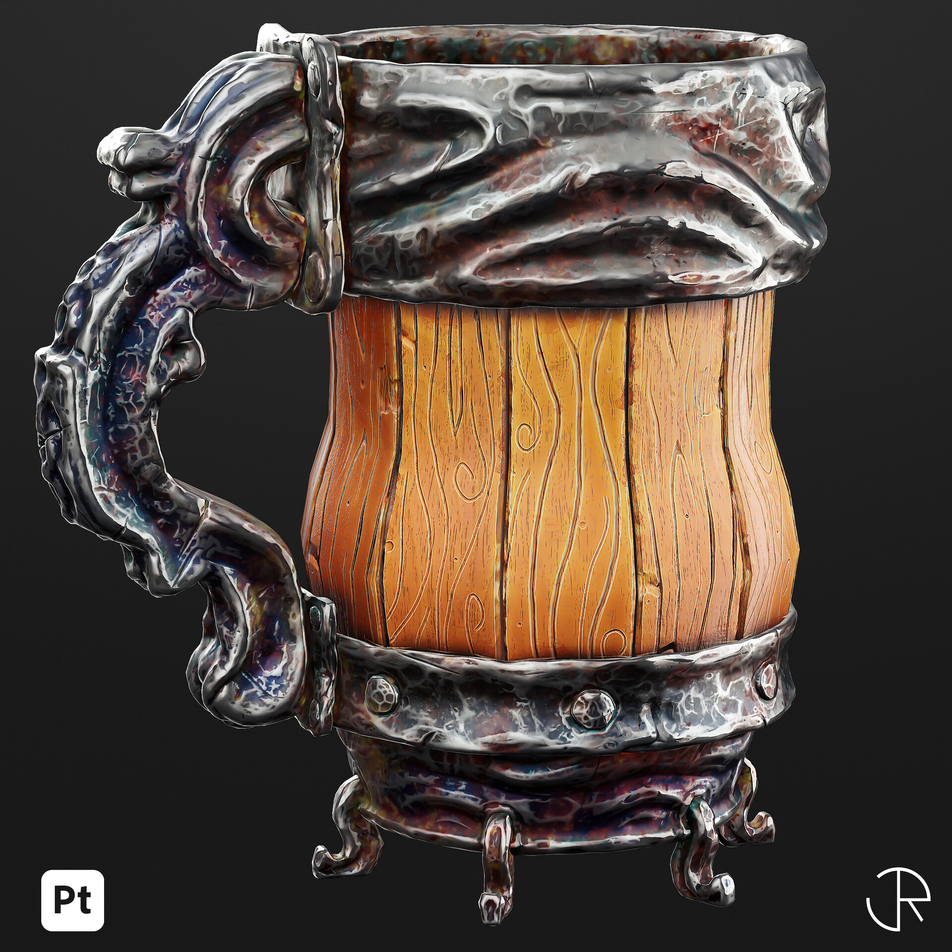 Javad Rajabzade - Substacne Painter Stylized Mug Tutorial