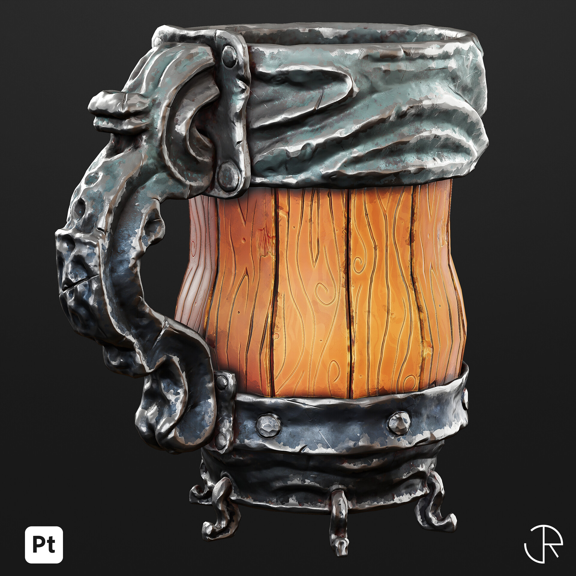 Javad Rajabzade - Substacne Painter Stylized Mug Tutorial