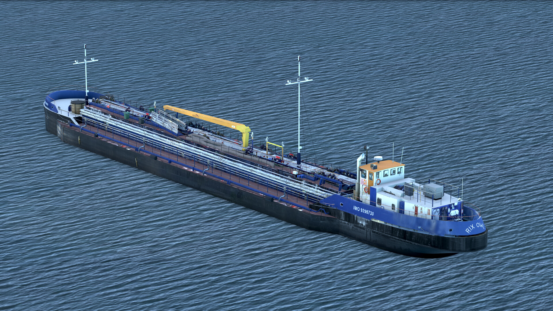 ArtStation - Oil Products Tanker Ship RIX OWL