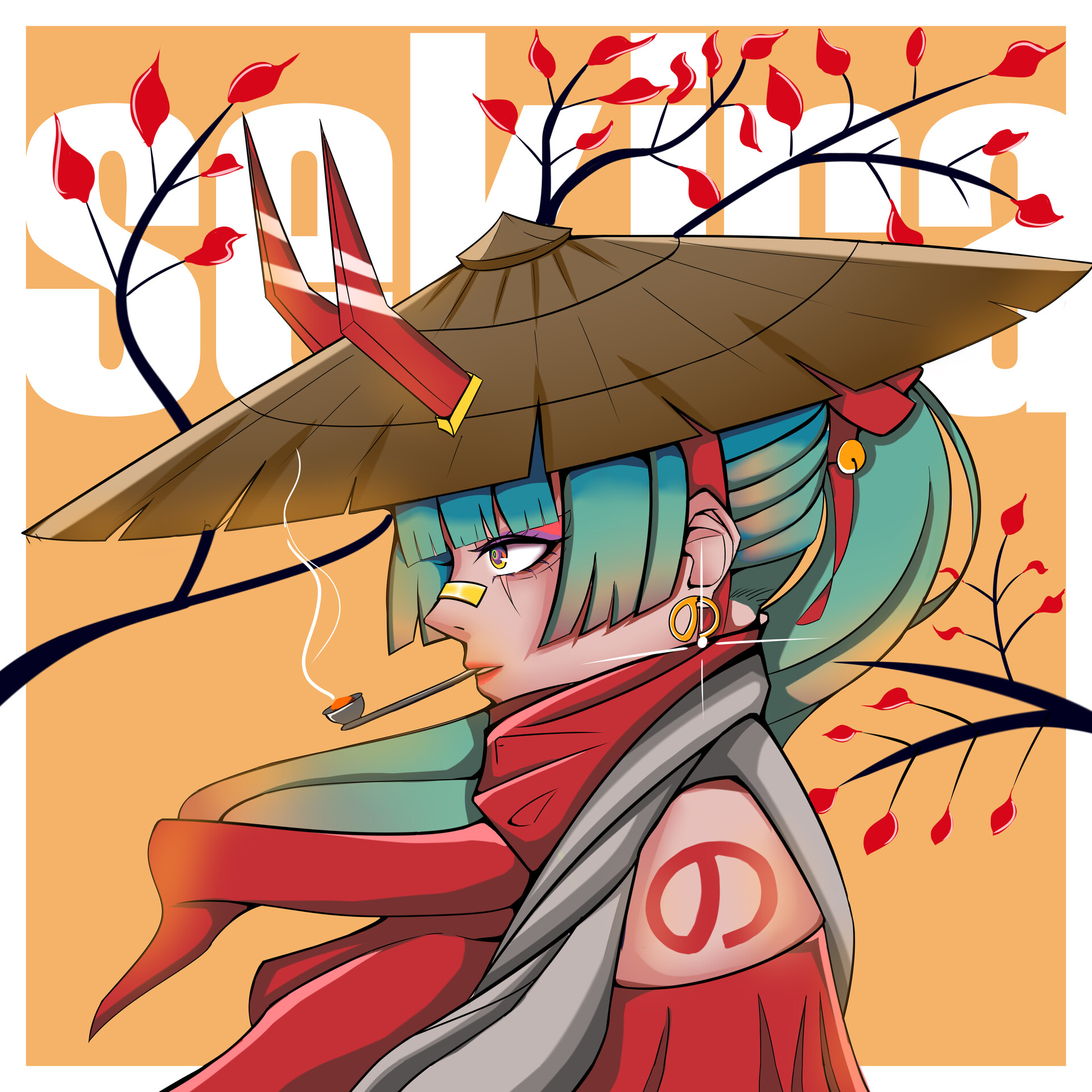 ArtStation - Samurai girl