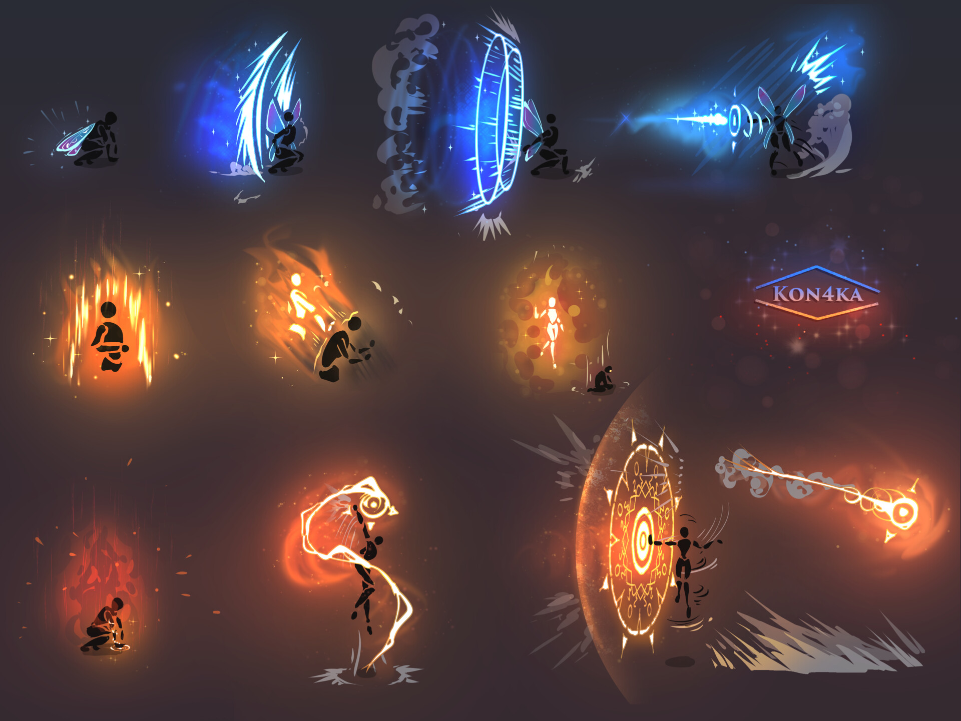 ArtStation - Magic Combat #2