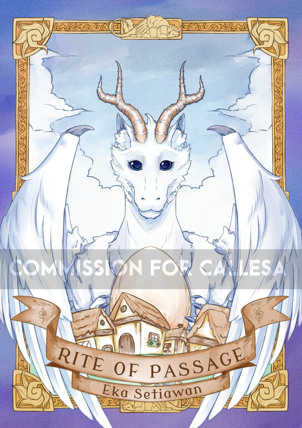 ArtStation - [Commission] Ryuutama Module - "Rite of Passage"