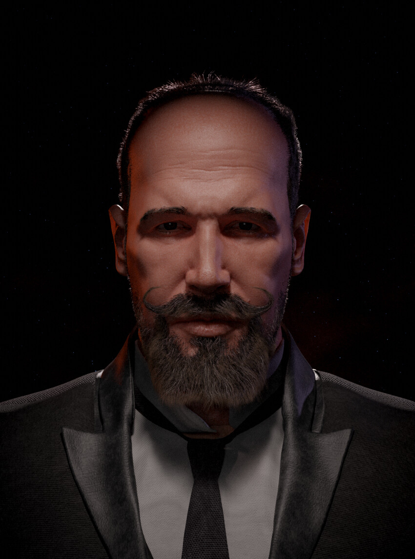 ArtStation - Man in costume