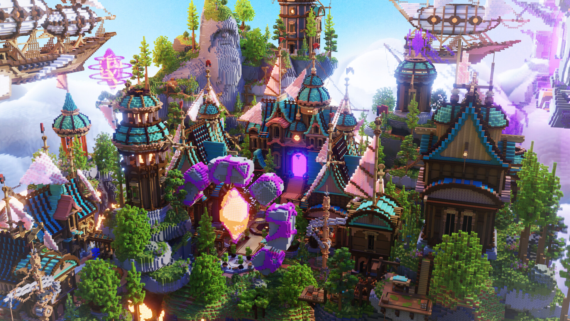 ArtStation - Minecraft Lobby!