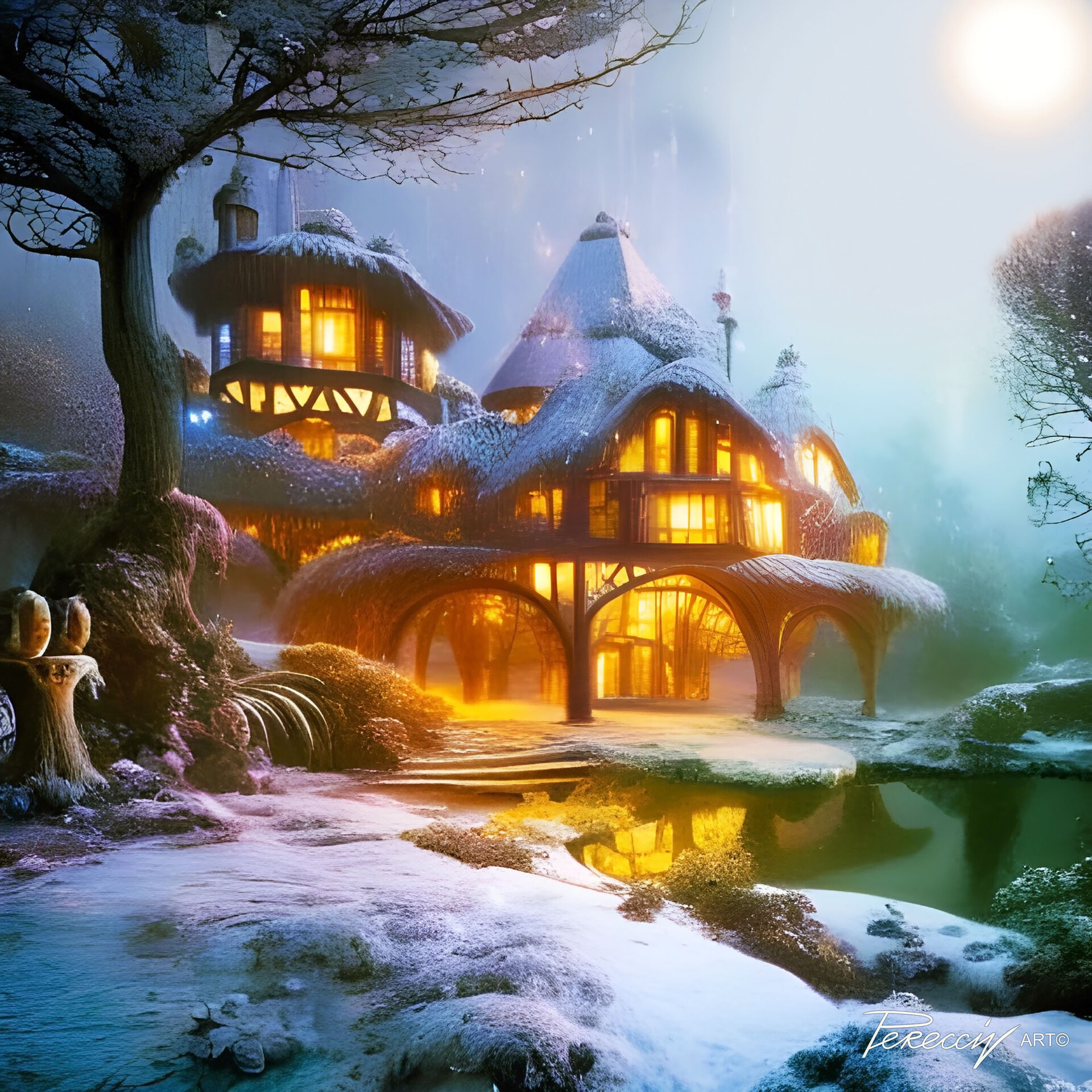 ArtStation - Magic Journeys: Mysterious Winter