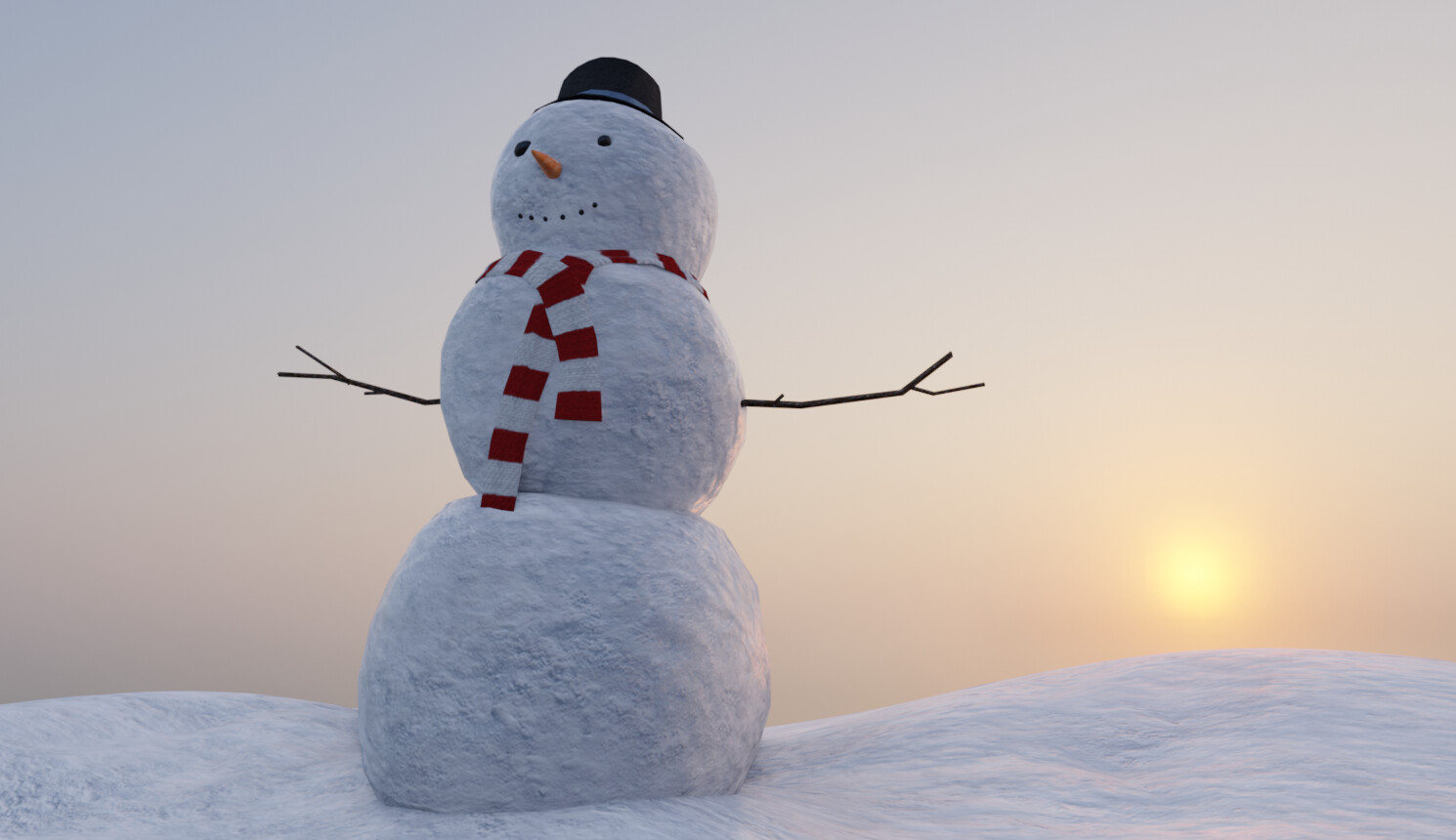 ArtStation - Snowman