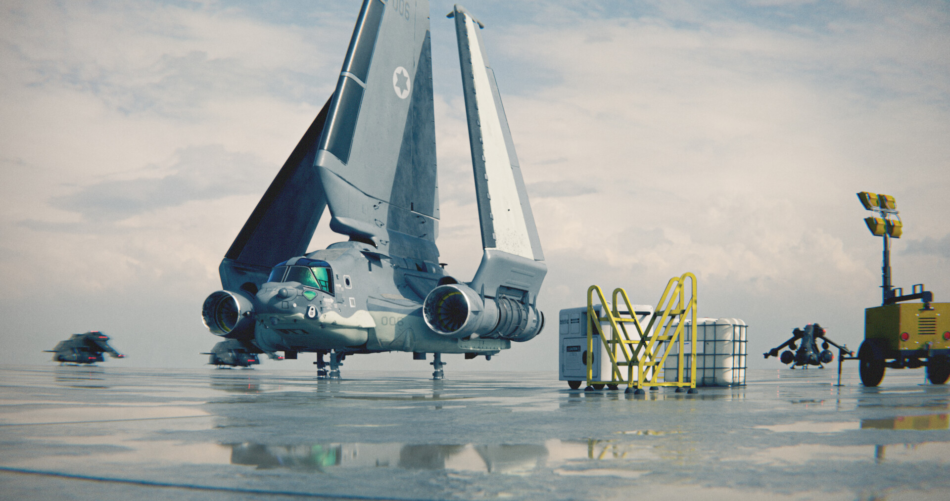 ArtStation - Lambda Shuttle