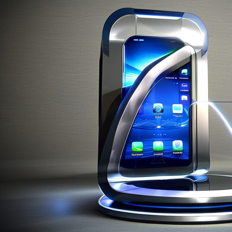 ArtStation - Fantasy futuristic smartphone